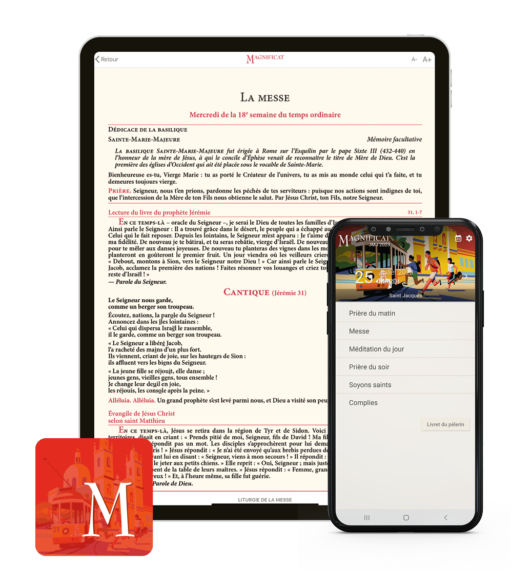App JMJ - Magnificat - Francais